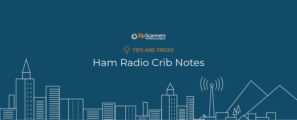 Ham Radio Crib Notes | HF, VHF, UHF, Q Codes, Phonetic Alphabet