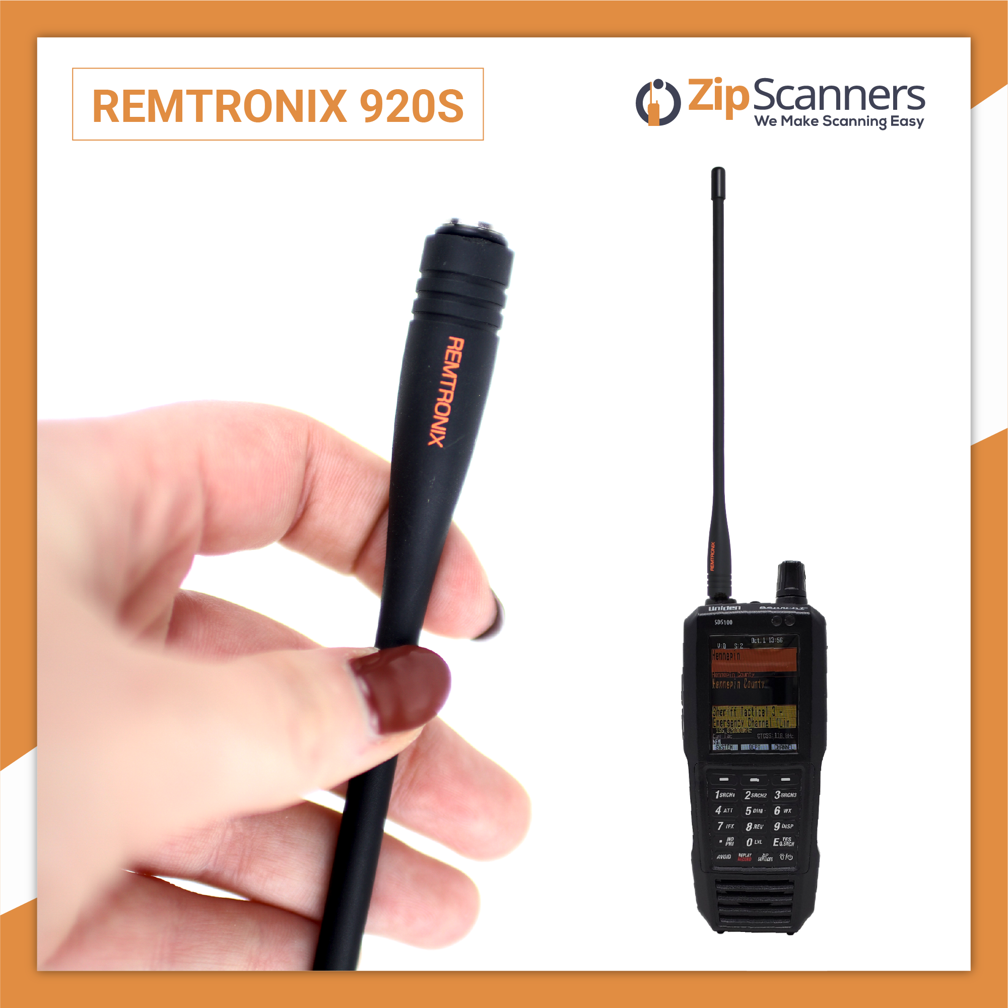 Remtronix Police Scanner Antenna | Best Police Scanner Radio Antenna