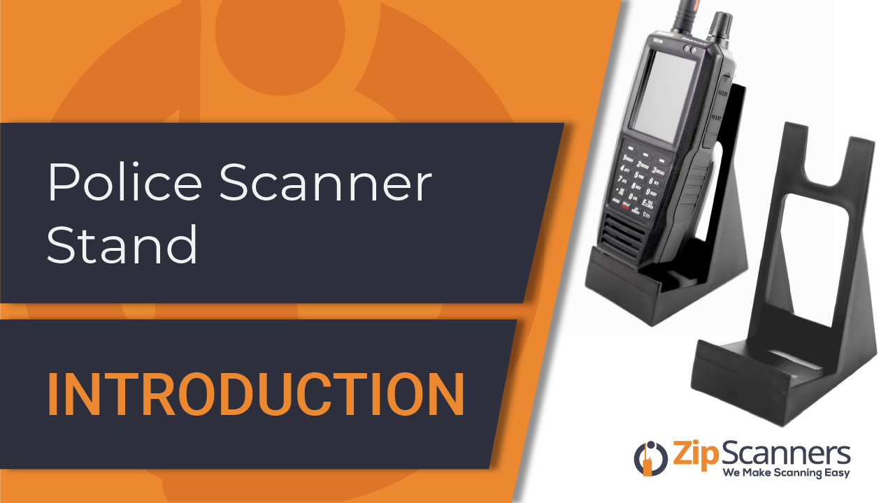 Stand for Police Scanner Radios | Uniden & Whistler Handheld Scanners