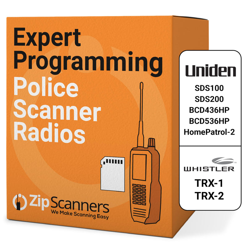 Expert Police Scanner Programming | Uniden & Whistler Scanners