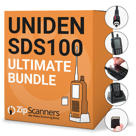 SDS100 Police Scanner | Uniden Digital Handheld Scanner