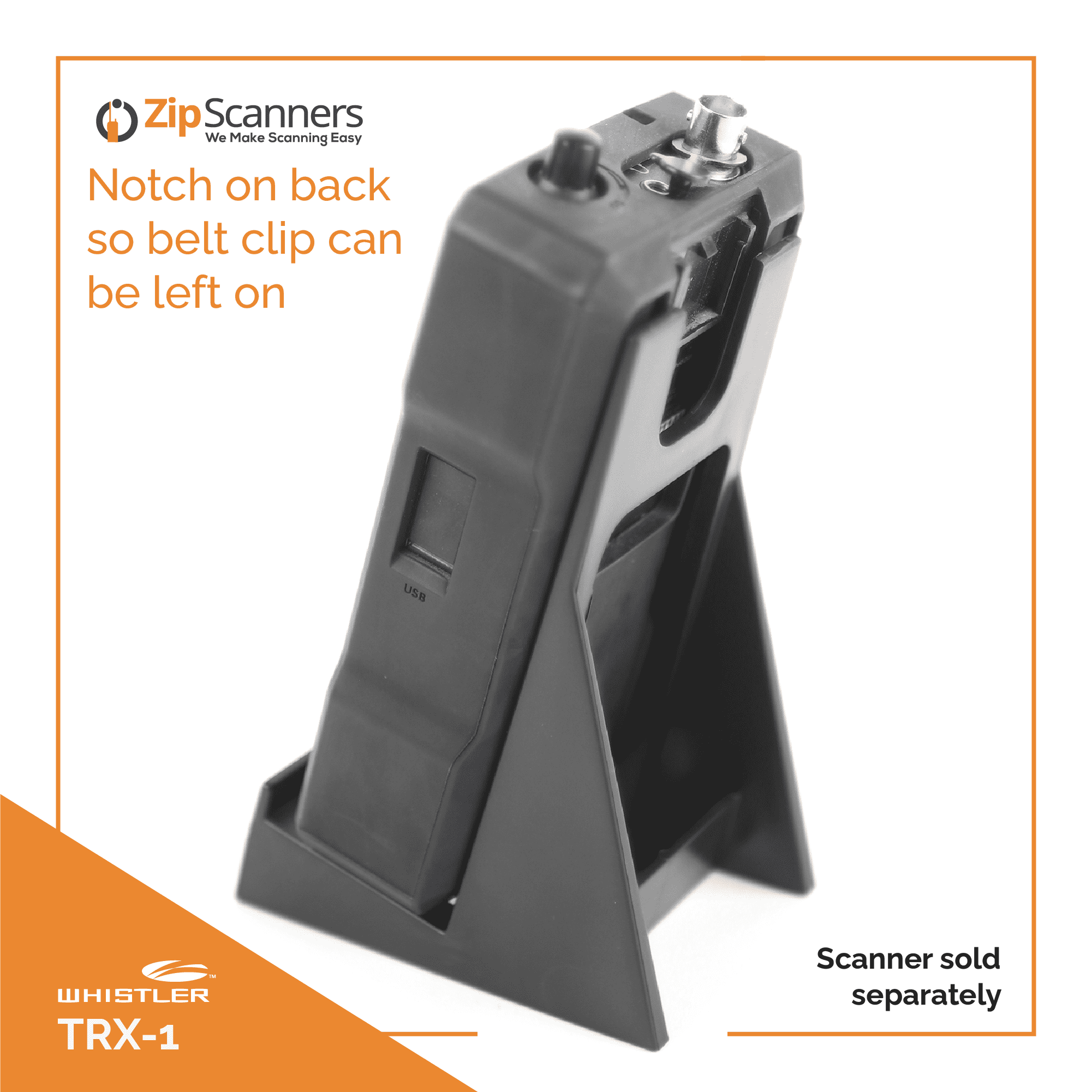 Stand for Police Scanner Radios | Uniden & Whistler Handheld Scanners