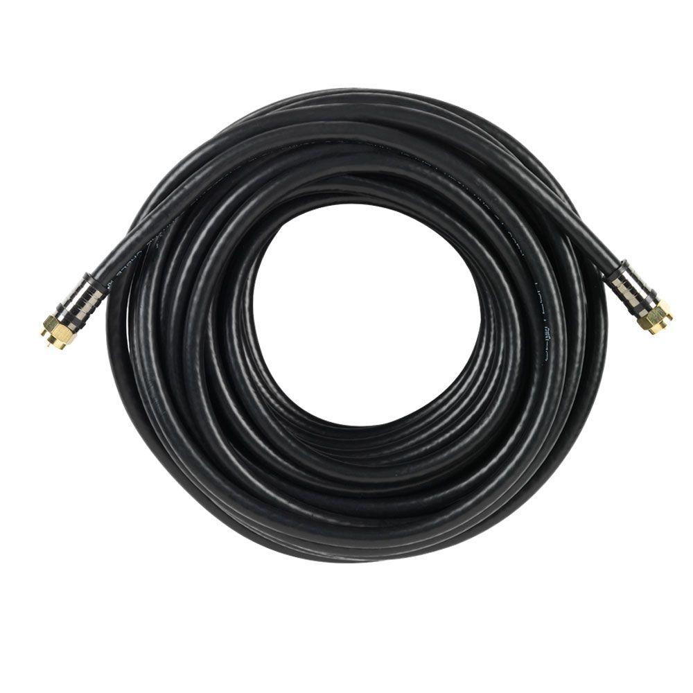 10+ Feet of Coax Cable | RG6 Coax Cable for Scanner Antennas