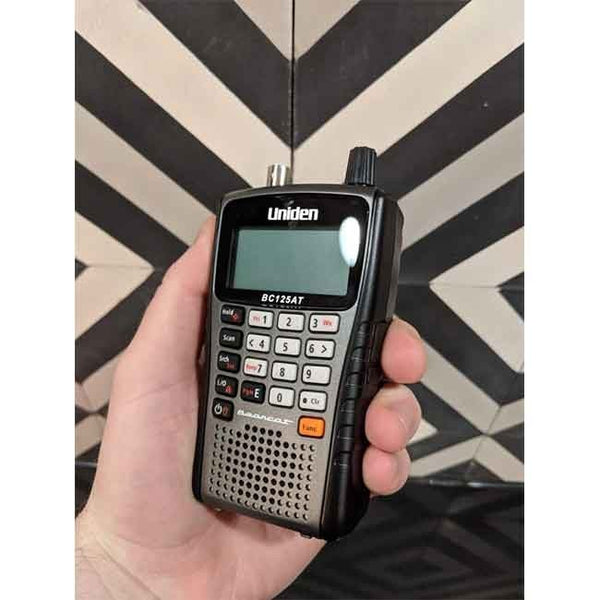 BC125AT Police Scanner | Uniden Analog Handheld Scanner
