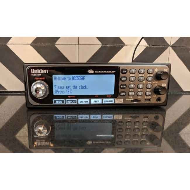 BCD536HP Police Scanner | Uniden Digital Base/Mobile Scanner
