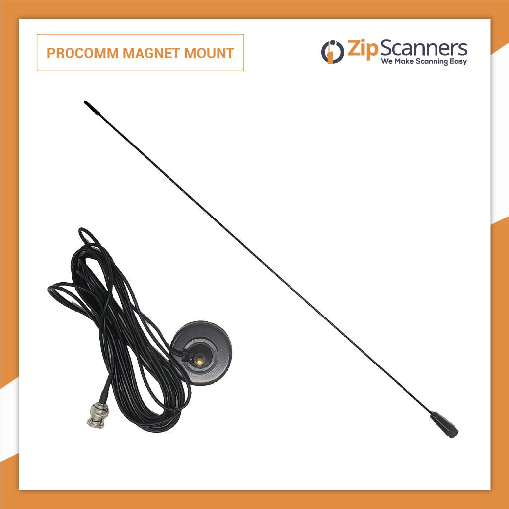 ProComm Vehicle Magnet Mount Antenna for Police Scanners