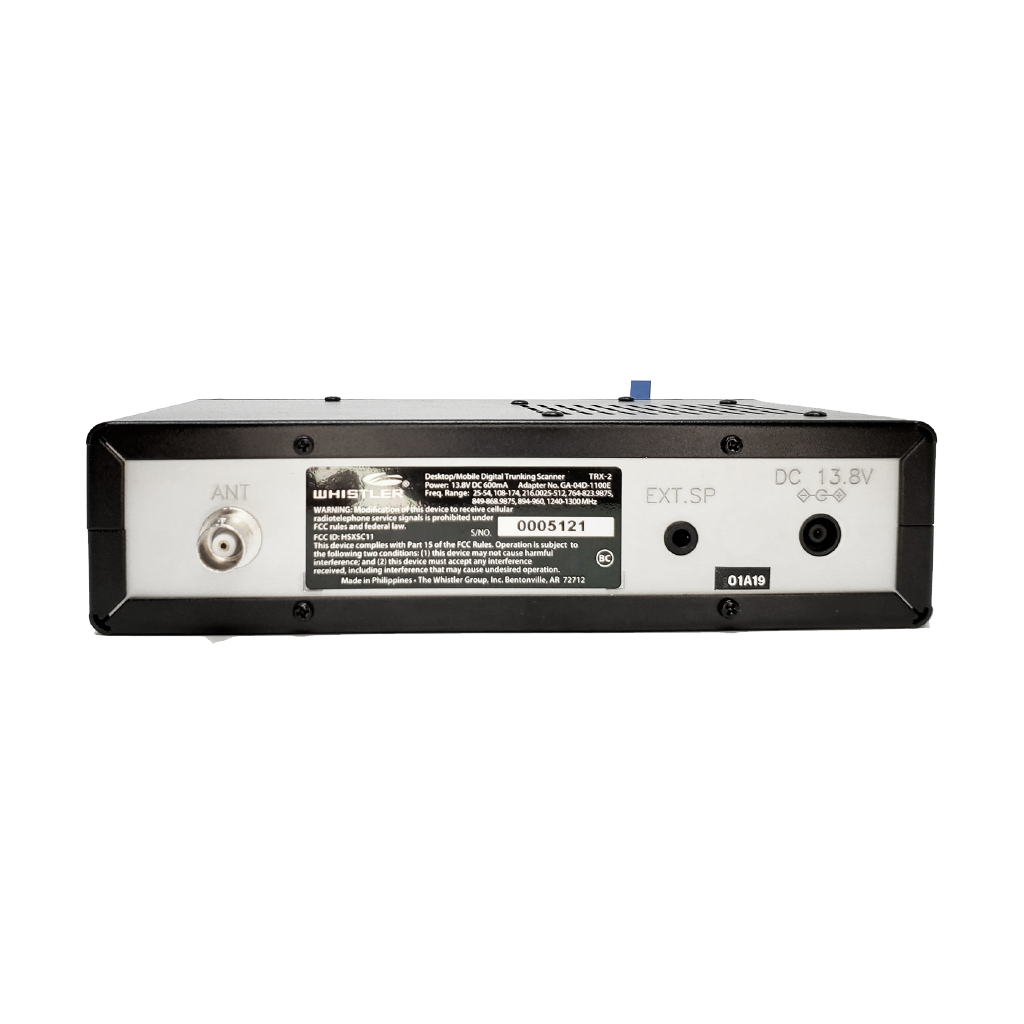 TRX-2 Police Scanner | Whistler Digital Base/Mobile Scanner
