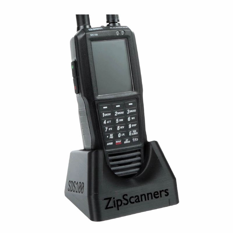 Desktop Stand for Handheld Police Scanner Radios | Uniden & Whistler